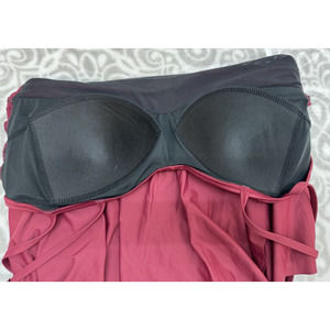 Sundance | Swim | Sundance Catalog Seas The Day One Piece Burgundy Swim ...
